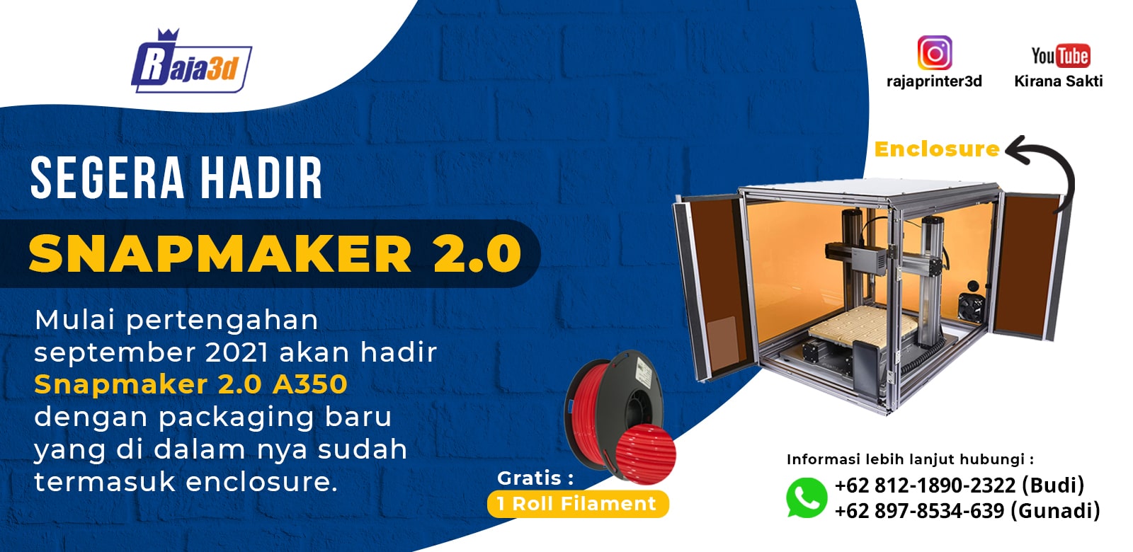 Printer 3D Indonesia – Distributor Pertama Printer 3D Indonesia